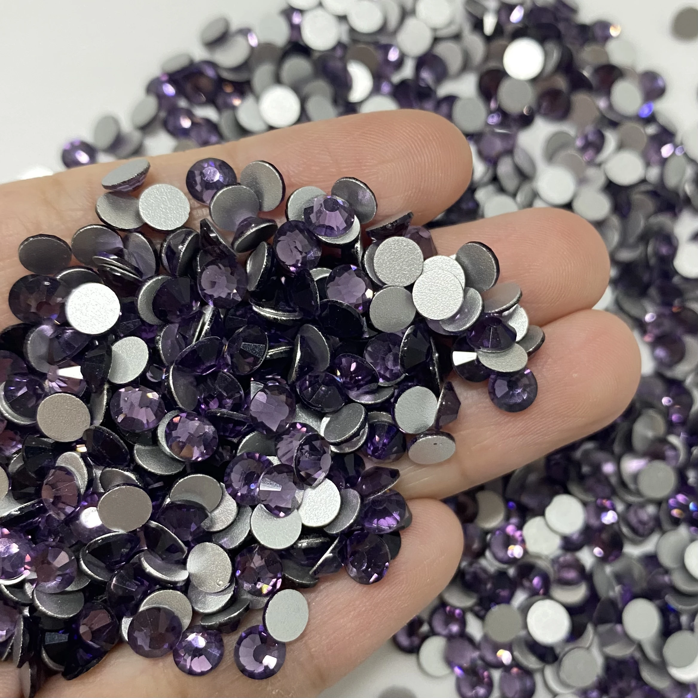 Ss3-ss50 Bulk Rhinestones Wholesale Glass Rhinestones Flat Back Non ...