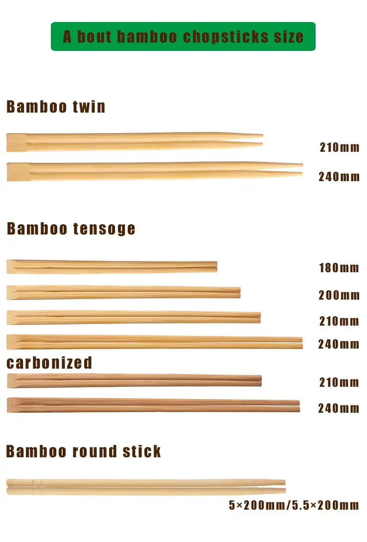 Disposable 100 Chop Sticks Packs Chopsticks Bamboo Japanese Chopsticks ...