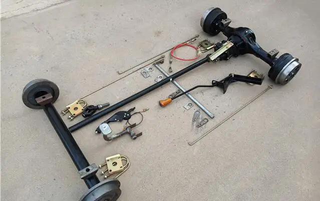 20kw Light Duty Differential Bus Buggy - Independent DC Motor