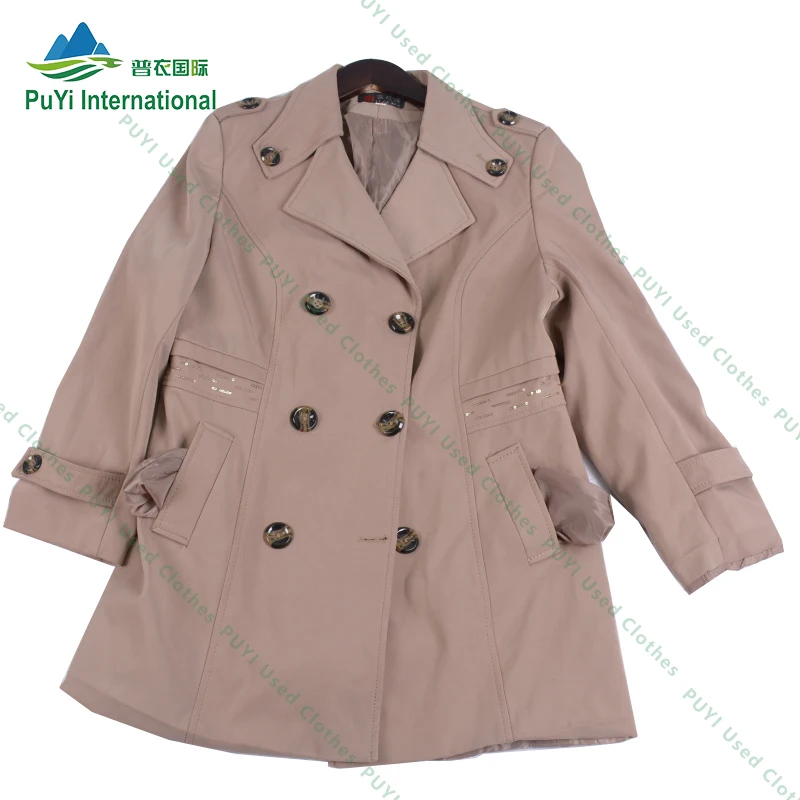 Usa Classic Work Overcoats Second Hand Clothes Bea Bales Women Men ...
