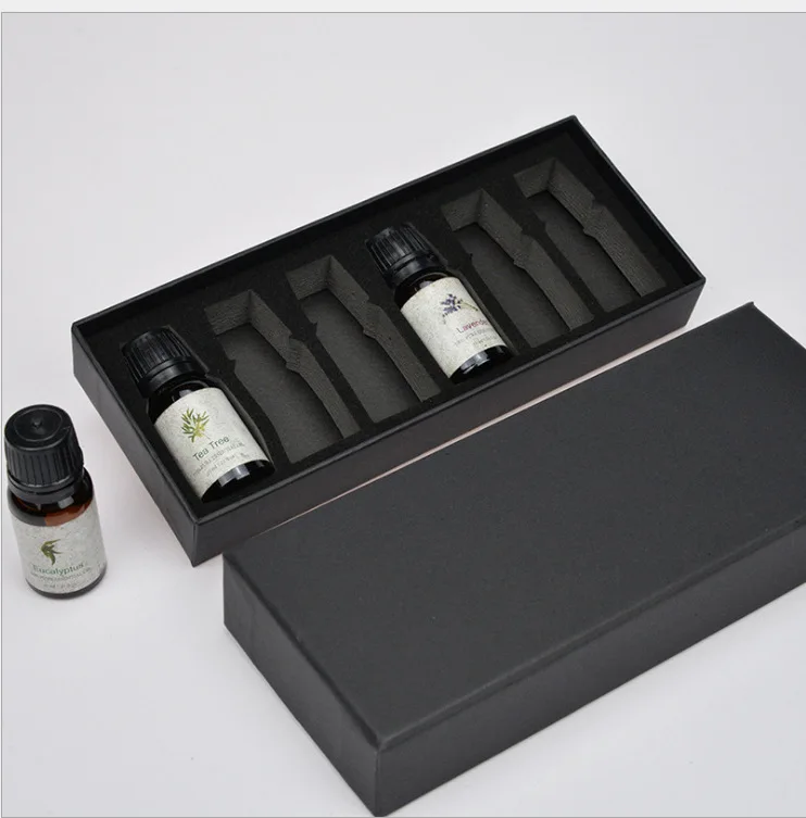Custom Luxury Black 50ml Perfume With Box Packaging Gift Boxes With ...