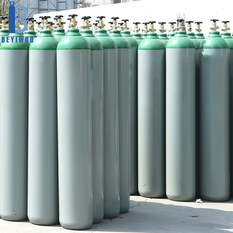 High-pressure 40L Steel Gas Cylinder Tank - ISO9809-3 Certified