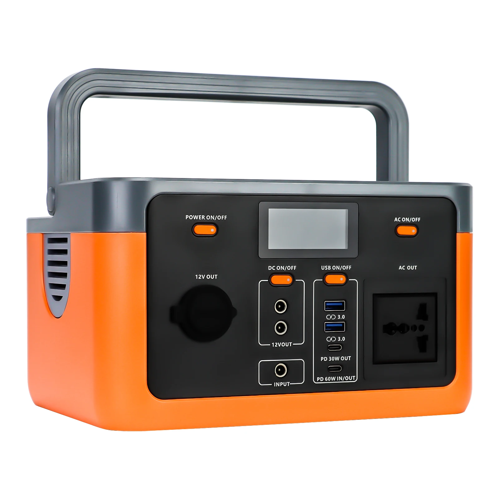 PowMr Home Outdoor Portable Energy Storage 300W Portable Power Station ...