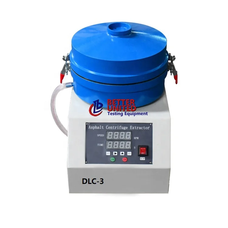 Extractor centrífugo Soxhlet de asfalto bituminoso de capacidad 1500 ...