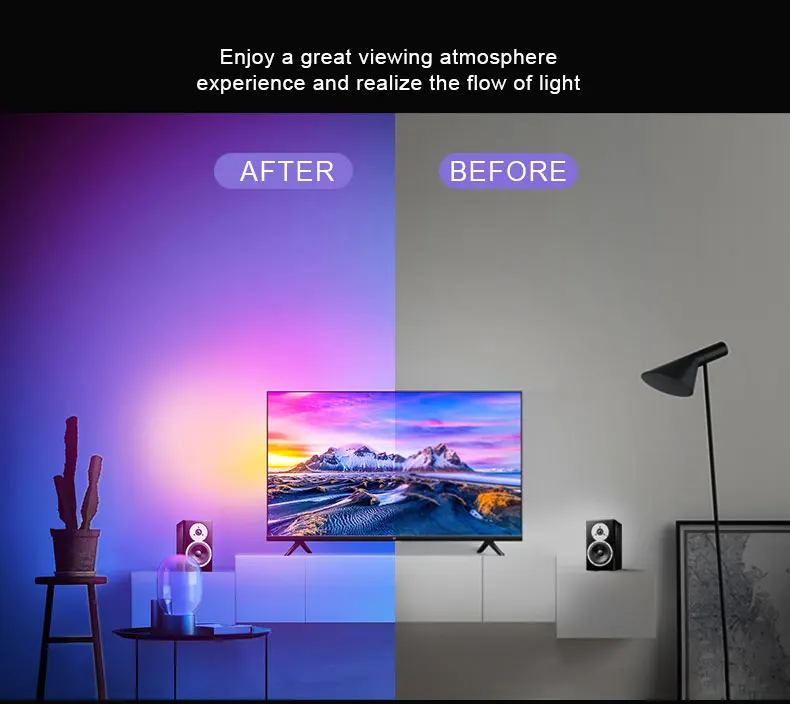 VANTONE Hdmi tv sync color backlight ambilight