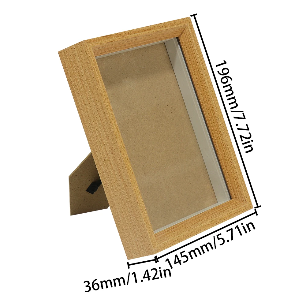 Wholesale Custom Size Photo Frame MDF Wooden Picture Frames 4x6 5x7 6x8 ...
