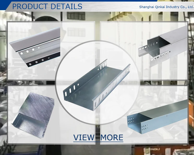 QINKAI Galvanized Steel Cable Trays - Durable & Versatile