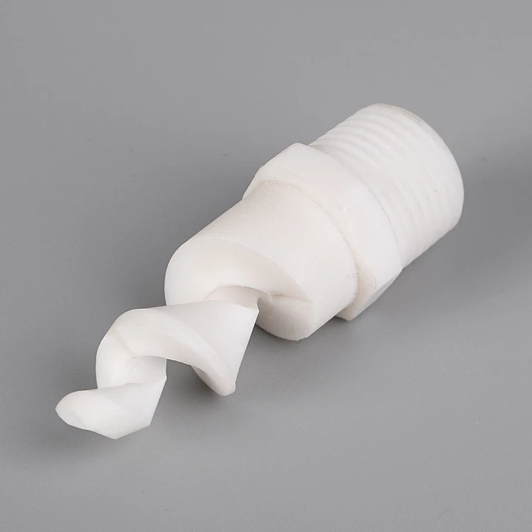 Byco Ptfe Te-flon Polytetrafluoroethylene Spiral Cone Nozzle For Ship ...