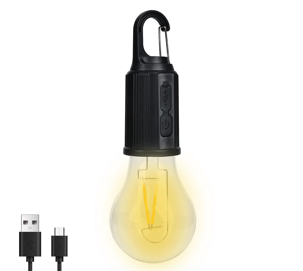 Lightweight Bulb Portable Hanging Hanging Light Bulb Outdoor Camping ...