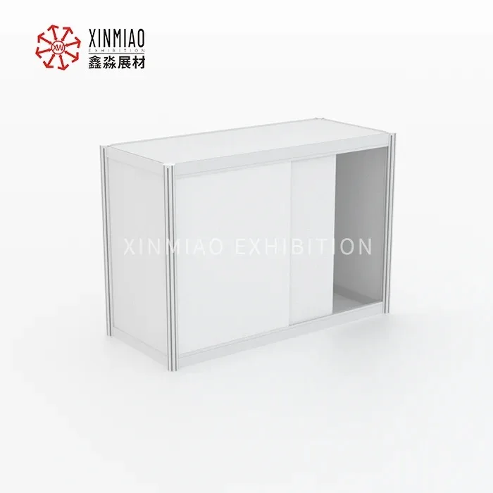 Counter for Exhibition Booth, Octagonal Custom Aluminum Lockable ...