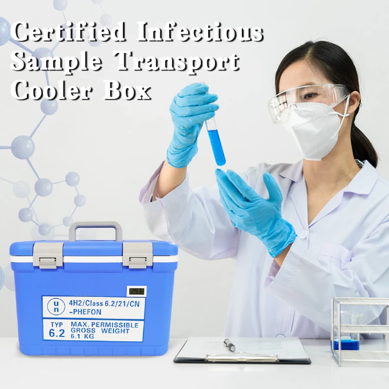 Un3373-compliant Medical Cooler Box - Safe Shipping Solutions