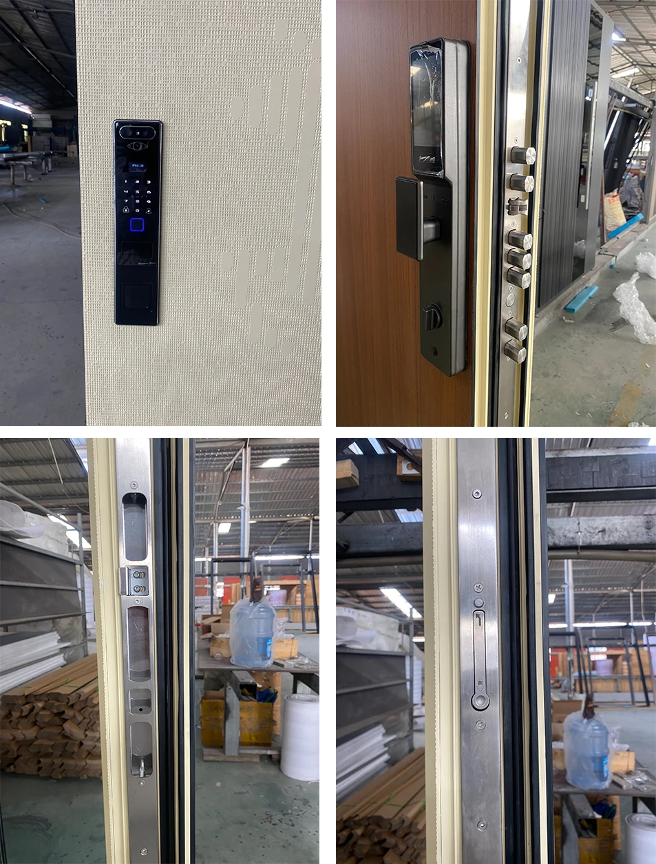 ABYAT Elegant Aluminum Front Doors Double Exterior Front Entrance Doors ...