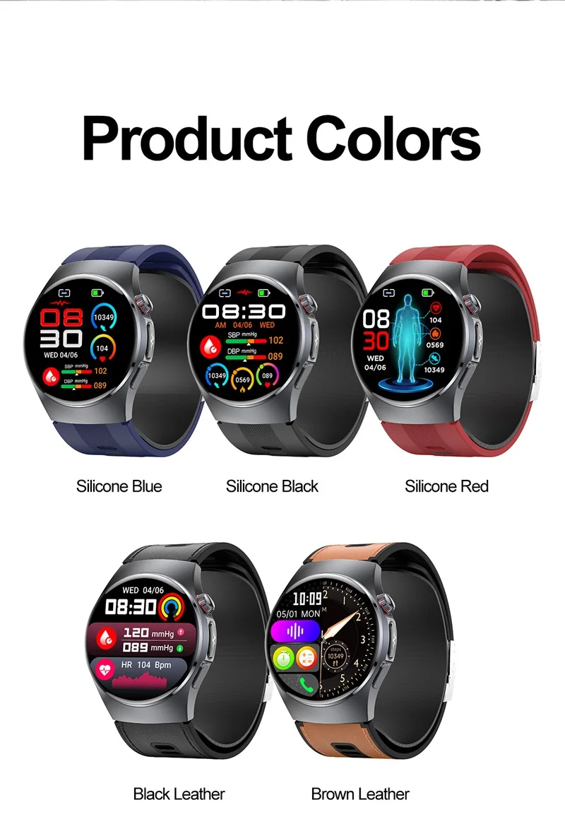 S201 AMOLED Smartwatch - Advanced Health & Fitness Tracker