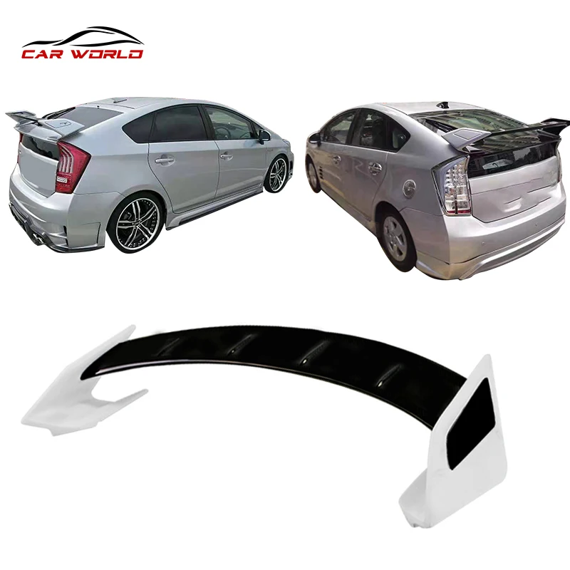 Car Big Rear Spoiler For 2009-2015 Toyota Prius Modified Spray Paint ...