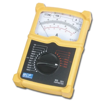 Mcp Ms301 - Analog Portable Ac Dc Ampere Meter Current Meter Amp Meter ...