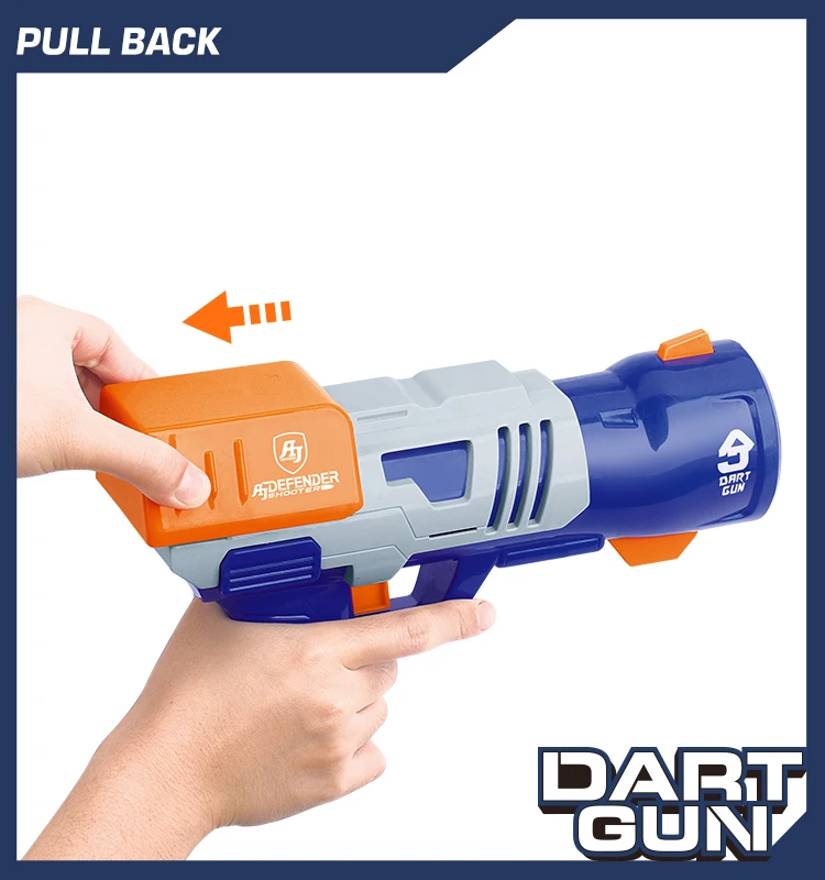 2 in 1 Shooting Target Dartboard & Dart Gun Set With 3 Darts for Kids ...