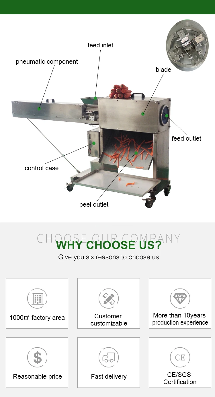2023 Carrot Peeling Machine - Efficient & Durable Solutions