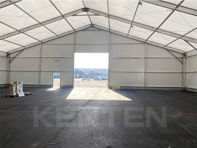 Temporary Large Warehouse Shelter Structure Heavy Duty Warehouse ...