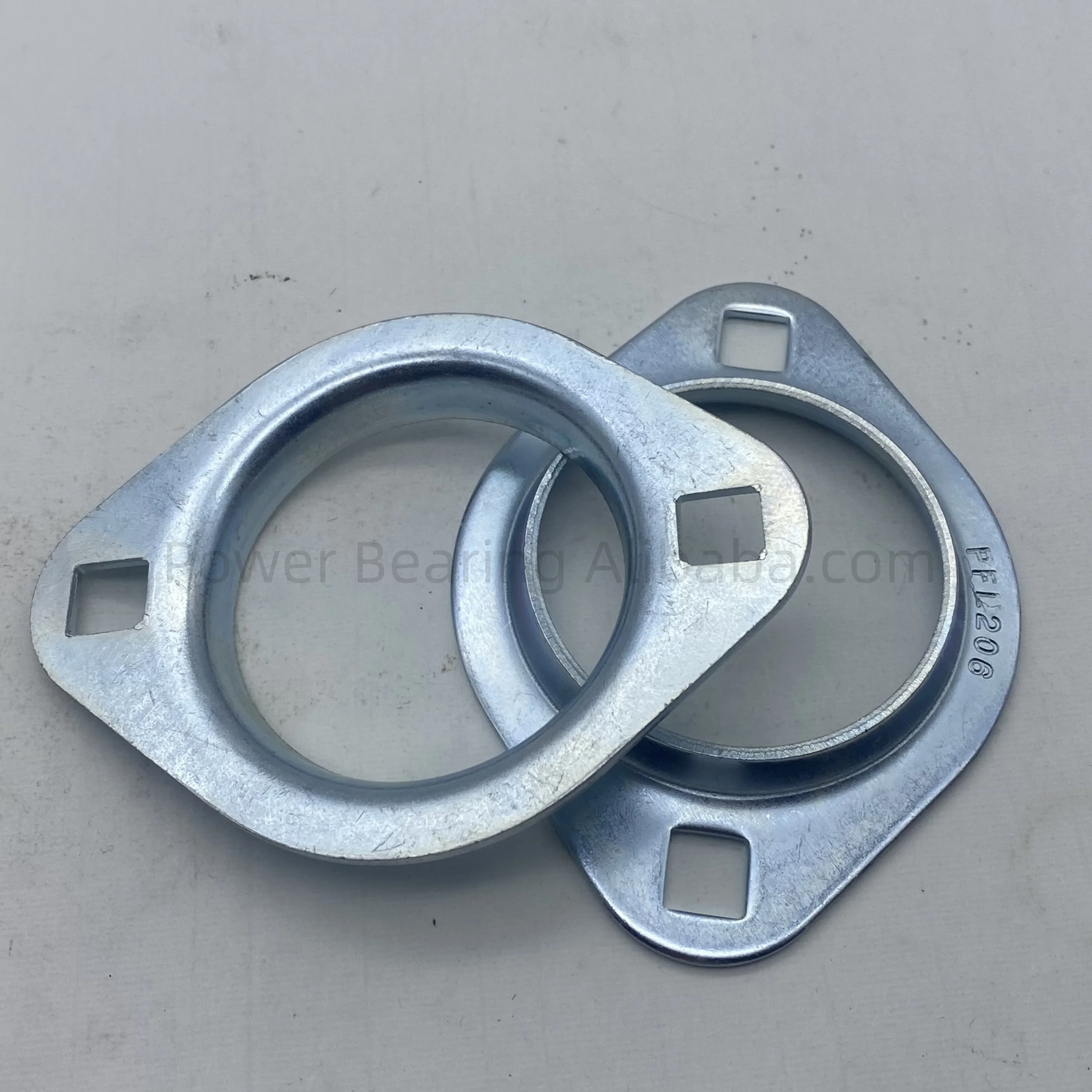 Pressed Steel Pillow Block Bearing Housing Flange Bearing Holder PFL201 ...