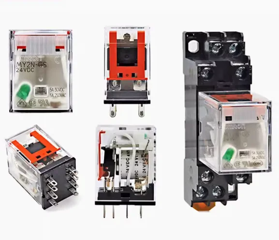 New Orginal Omron Relay My2n-gs Ac110 My2n-d2-gs Dc24 My2n-gs-c2 Dc24 ...