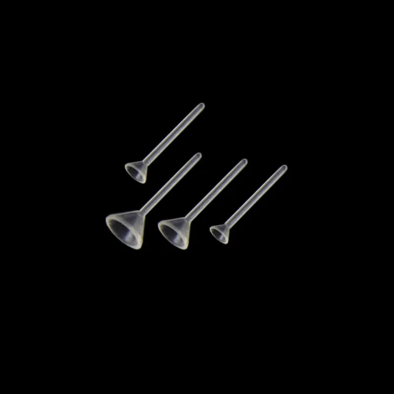1000pcs/lot Hypoallergenic Clear Ear Pins - DIY Earrings