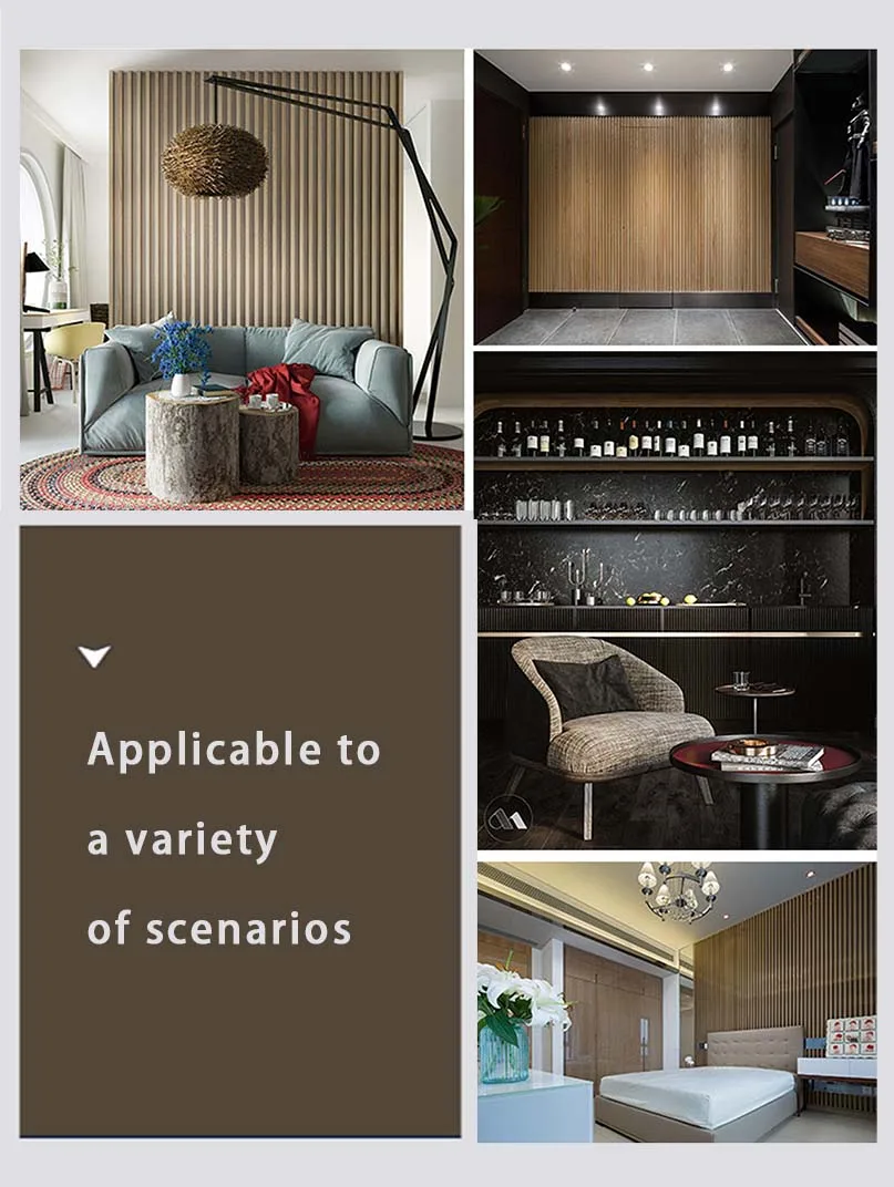 High Quality Wpc Wall Panel Wpc Fluted Panel Wall Cladding Home ...