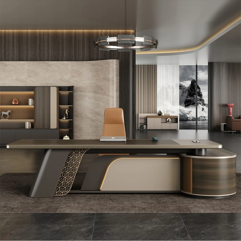 Luxury Modern Office Furniture - Manager Desk & More