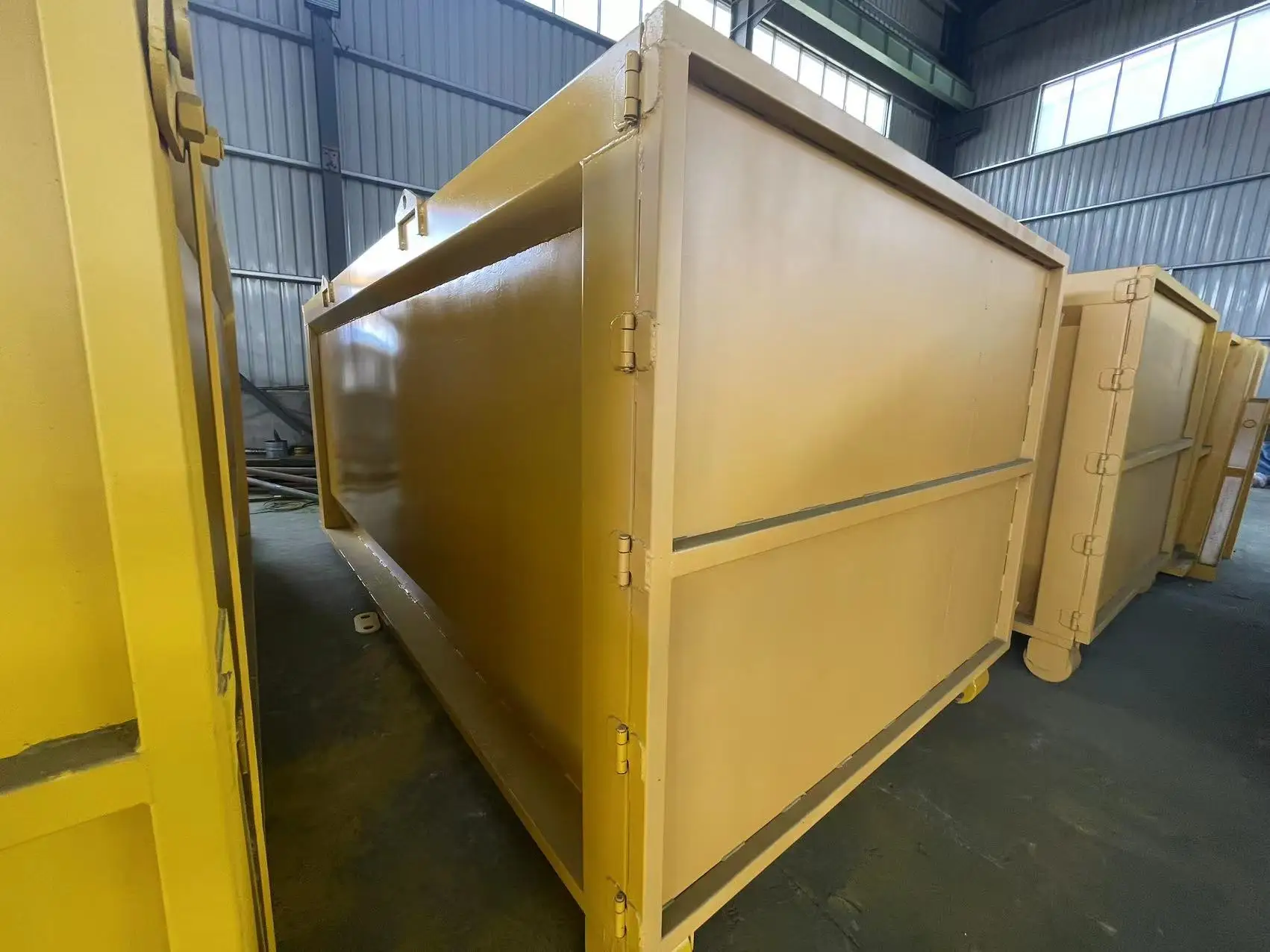 Hook Lift Bin Skip Garbage Sorting And Recycling Bin Refuse ...