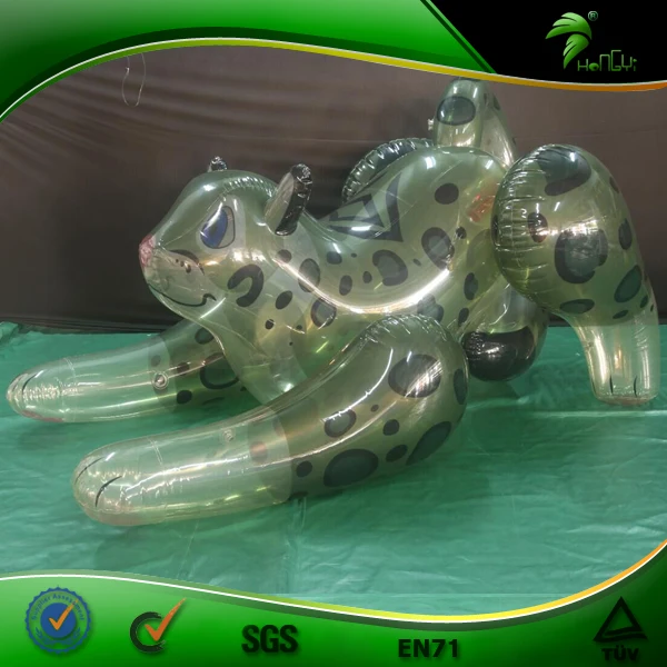 Hongyi Customized Cute Inflatable Fat Leopard - Durable Outdoor Toy