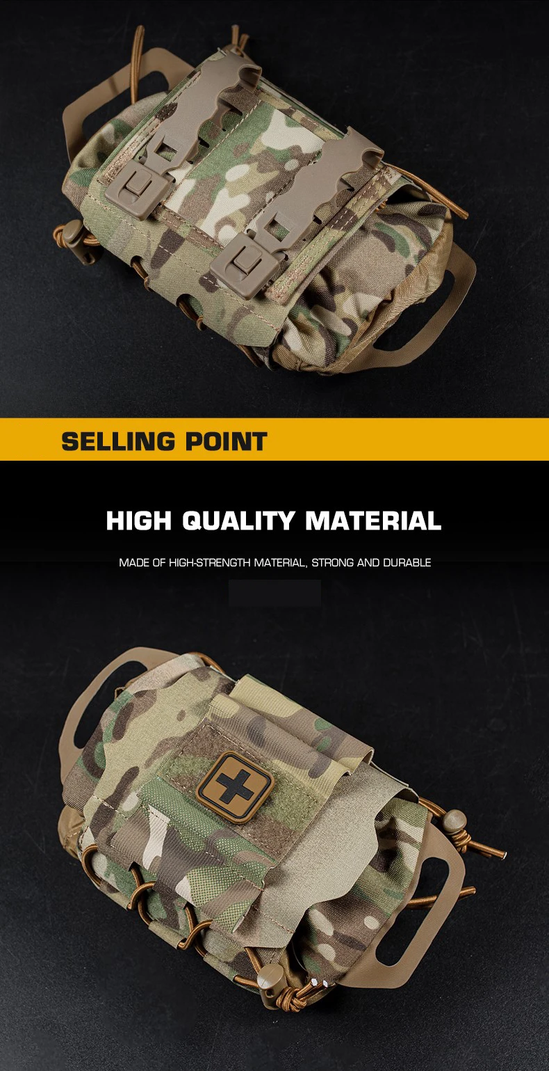 Customized IFAK Quick Release Tactical First Aid Kit OEM Size Tactical ...