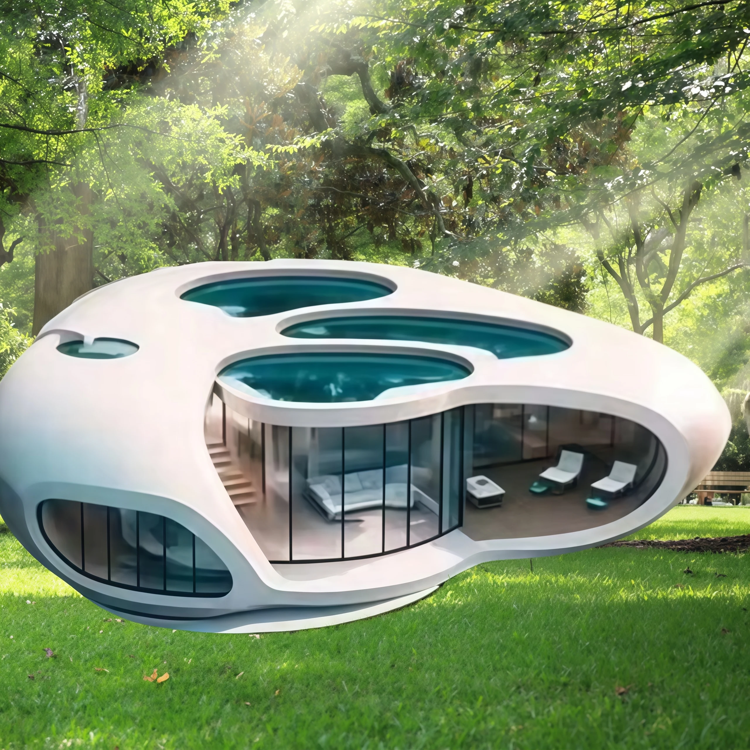 PGC3-1B Modern, high-quality mobile vacation homes, portable, fast ...