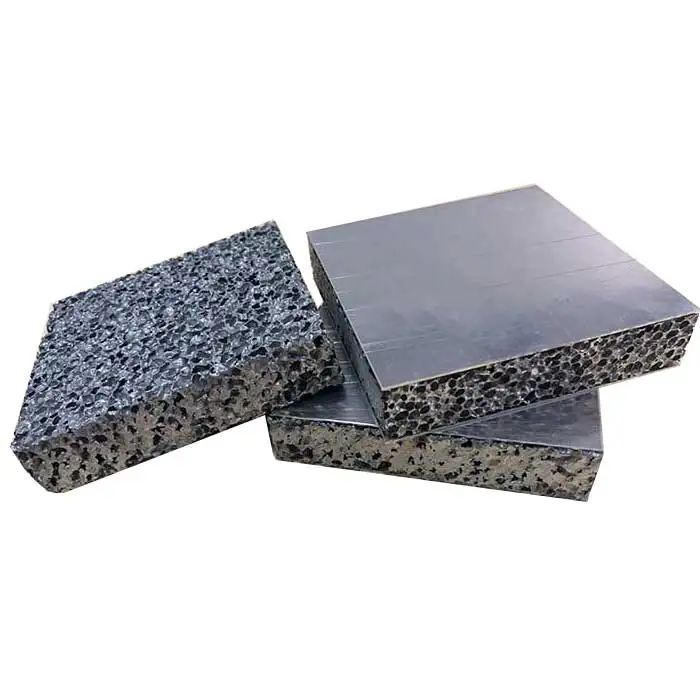 Fireproof Material Aluminum Foam For Architecture Porous Acoustic Panel ...