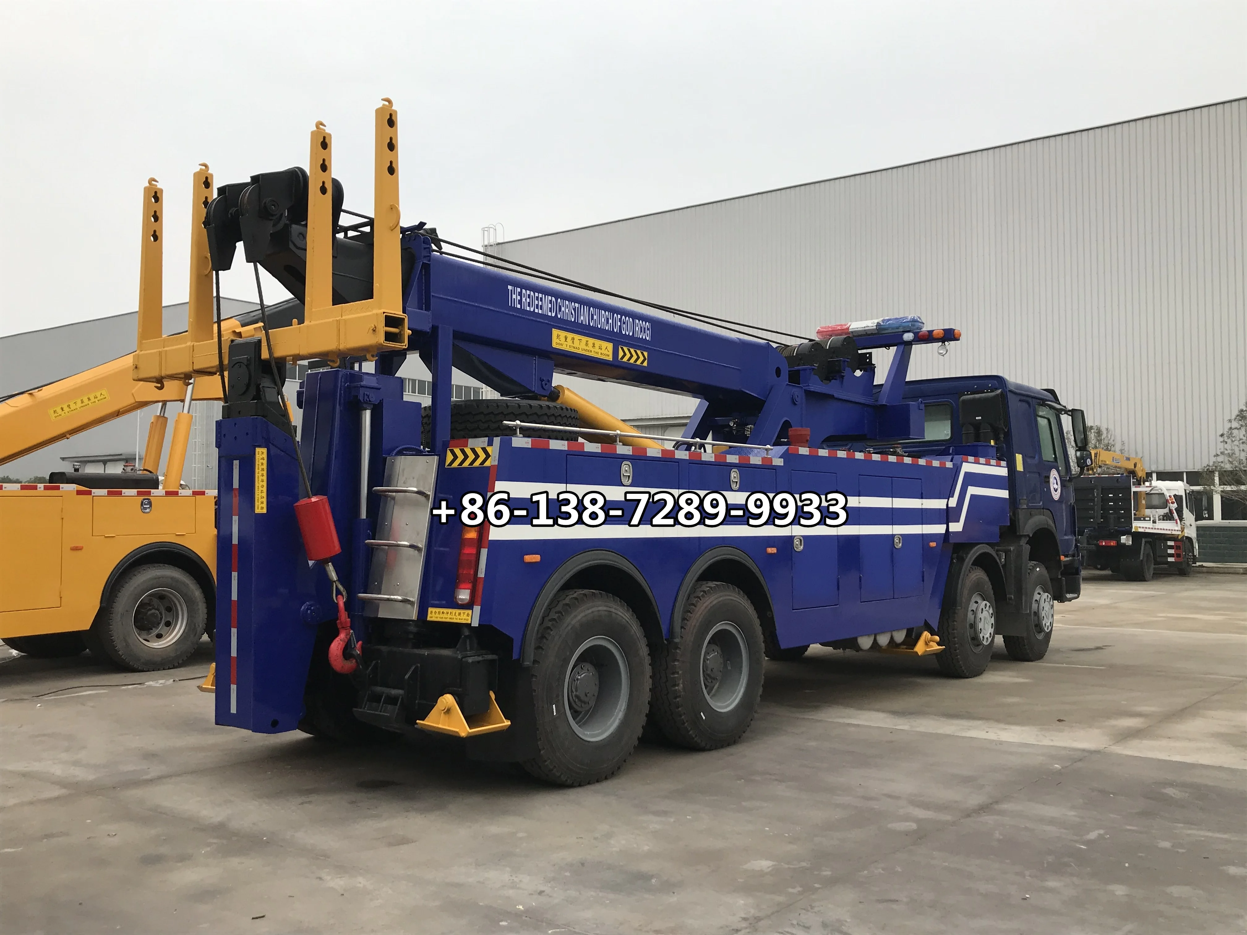 Sinotruk 60tons Rotator Heavy Duty Wrecker Truck 50tons Tow Truck ...