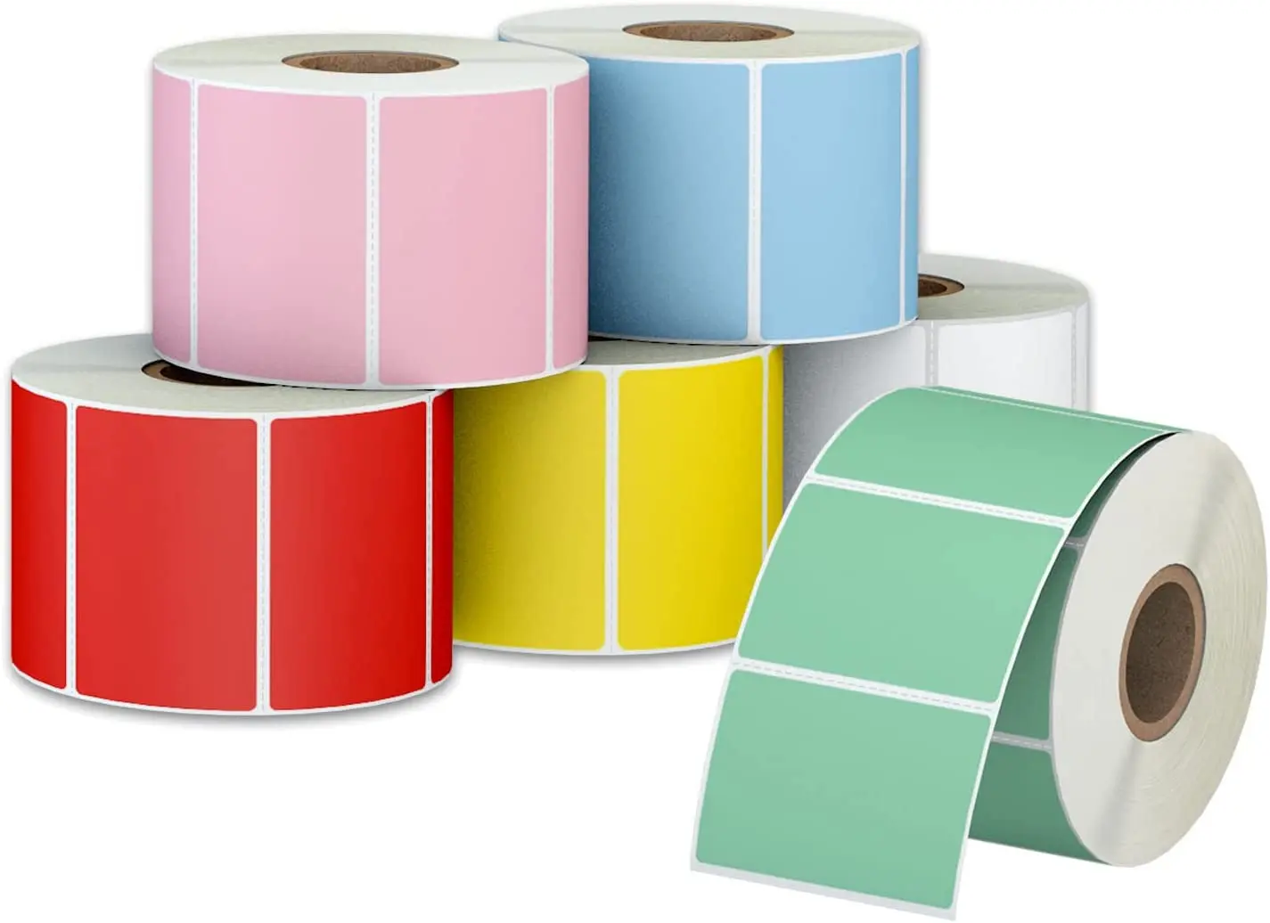 Custom Color Thermal Label Sticker Waterproof Oilproof Strong Adhesive ...