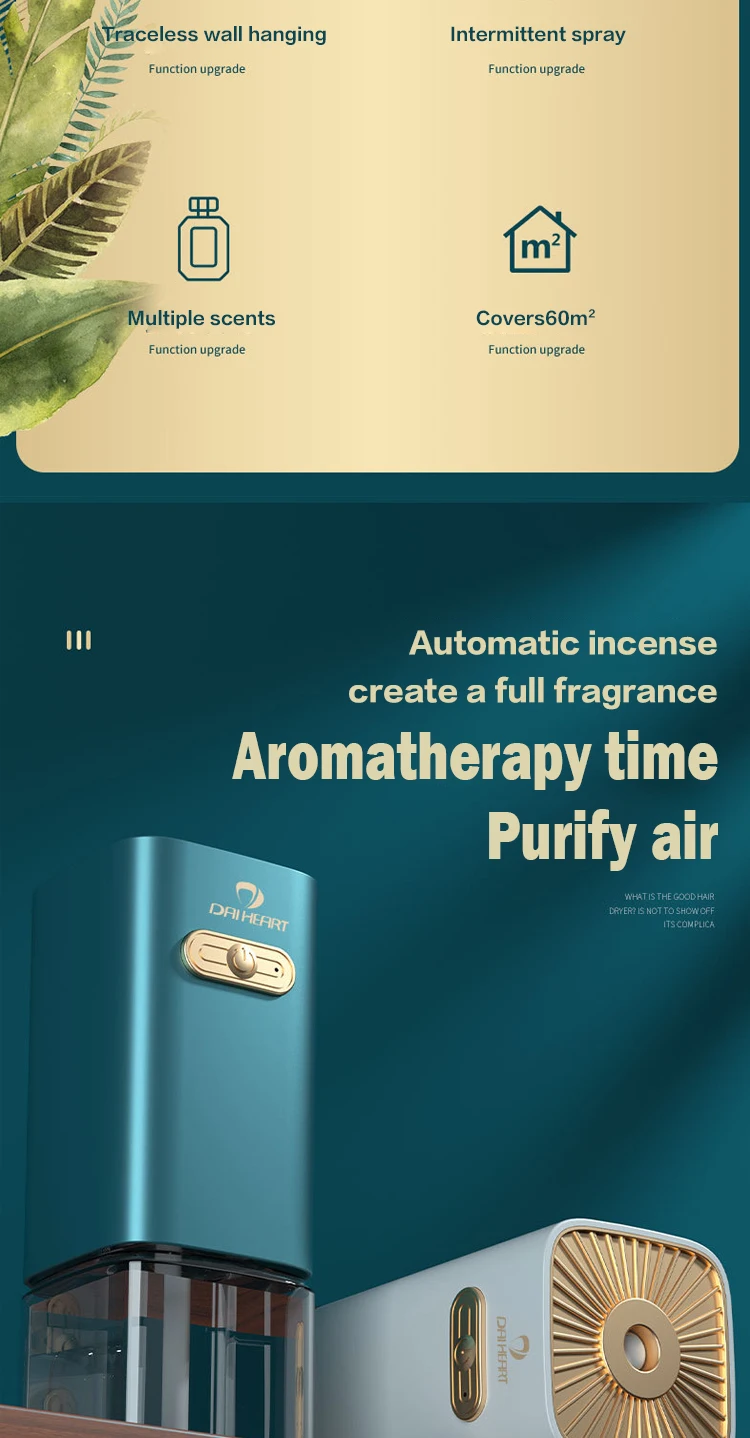 Rechargeable Aroma Diffuser Timing Automatic Diffuser Spray Aroma ...