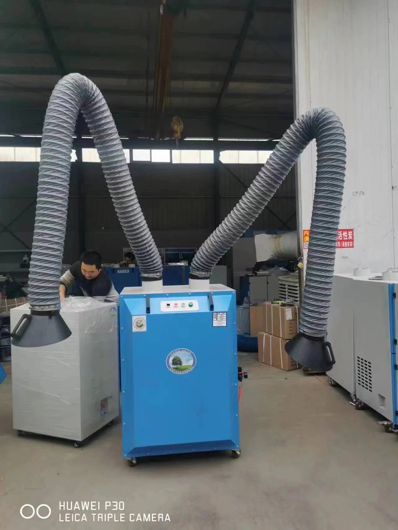 Weld Fume Extractor Welding Smoke Extractor - Buy Mobile Purifier Weld ...