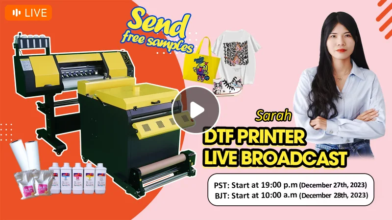 Free Replacement Parts Xinflying Dtf Printer Product Show Stream 2023