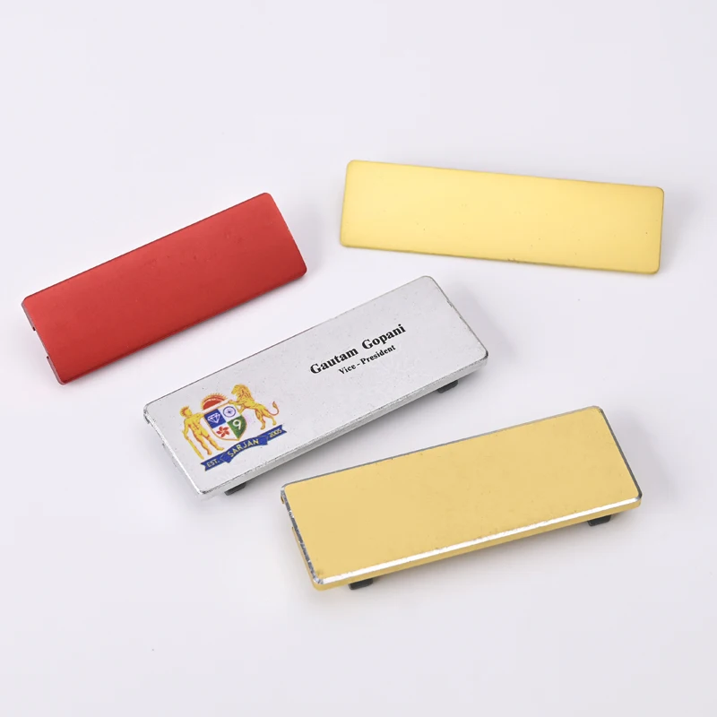 Personalized Uniform Laser Cut Aluminum Metal Nameplates Name Plate ...