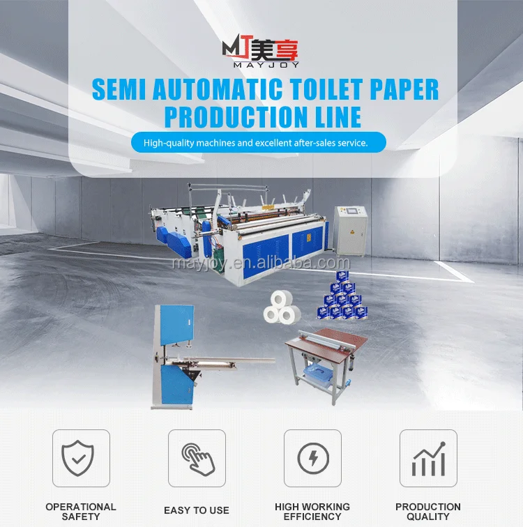 Automatic Toilet Paper Manufacturing Machine - Small Scale Maker