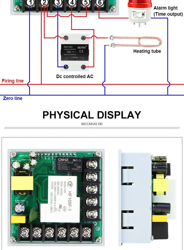 BEM-TSC72 Temperature Controller - Precision and Reliability