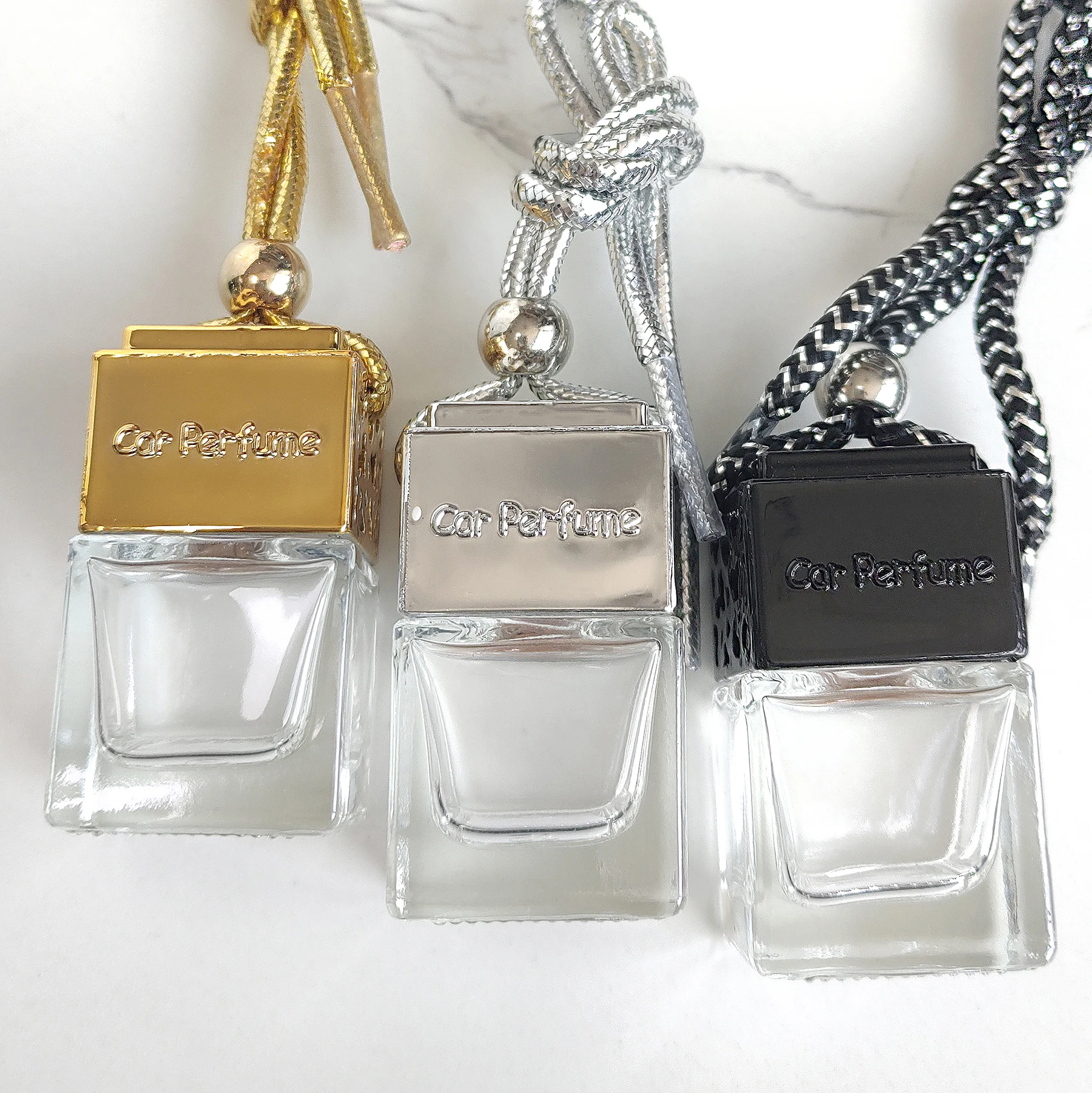 Car Diffuser Bottle Glass Car Perfume Bottle Diffuser Bottle Freshener ...