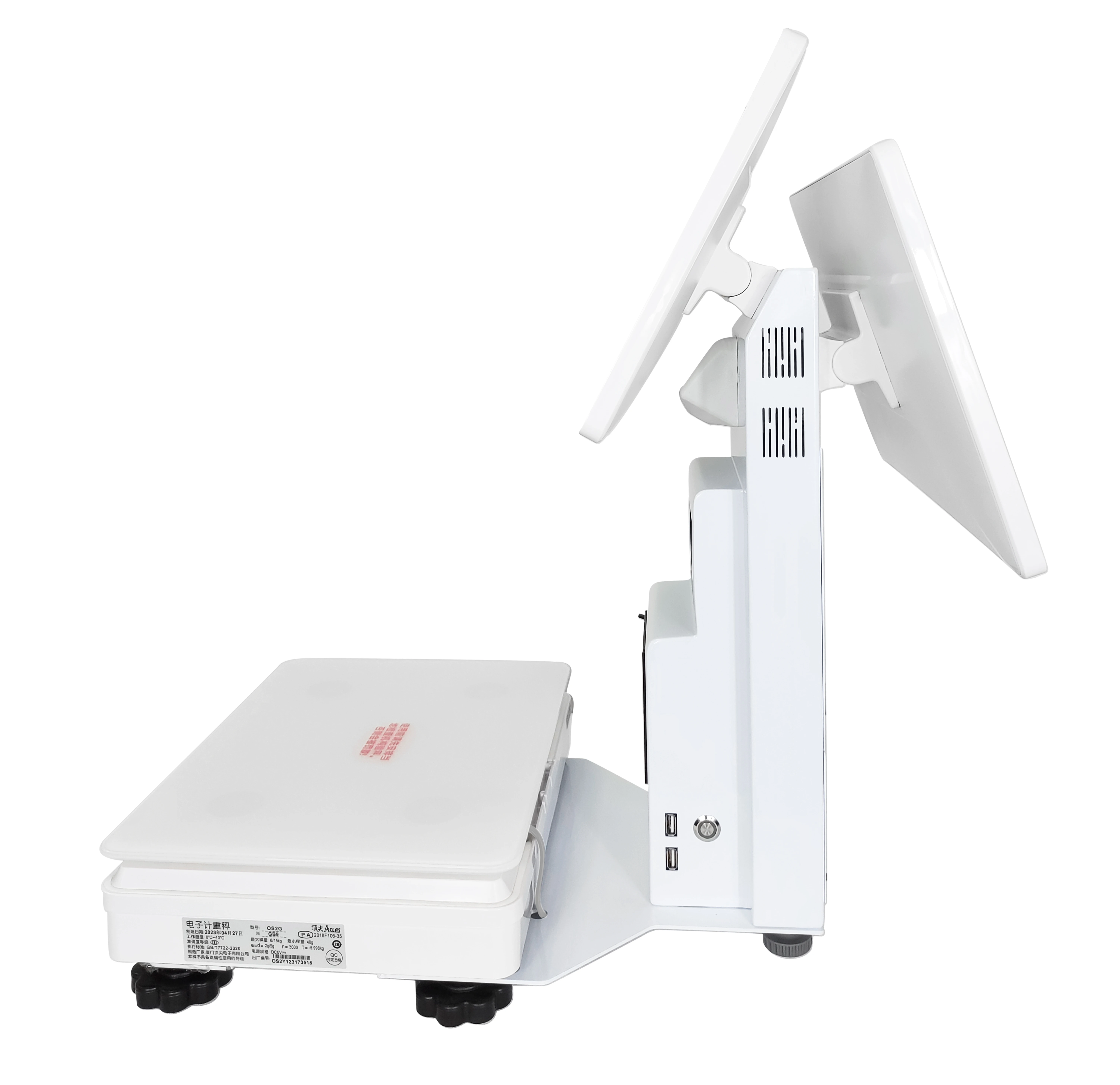 Ai Pc Scale Supermarket Weighing Scale Weighing Touch Cash Register Pos ...