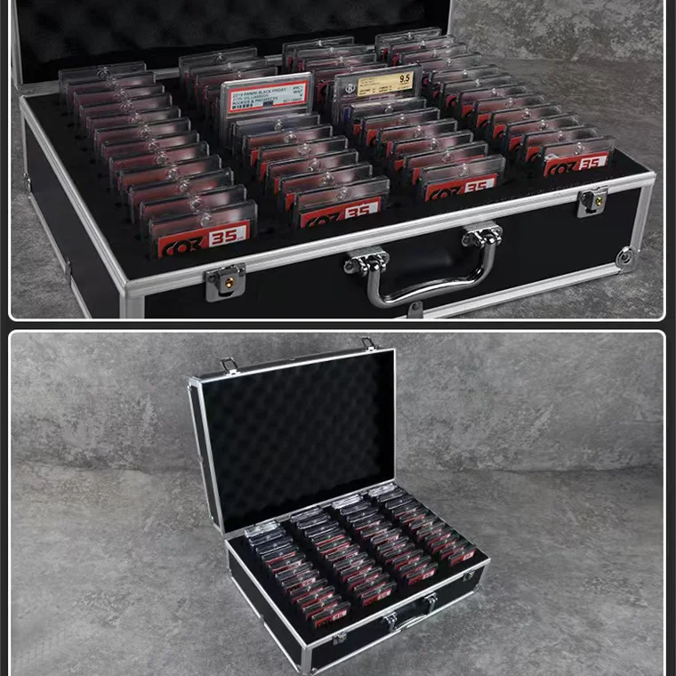 Factory Aluminum Psa Bgs Card Storage Case Oem Trading Collection For ...