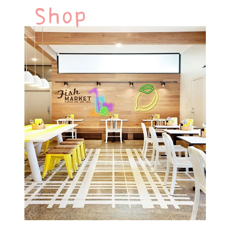 Coffee Shop Business Light Box LED Acrylic Light Box With Letters ...
