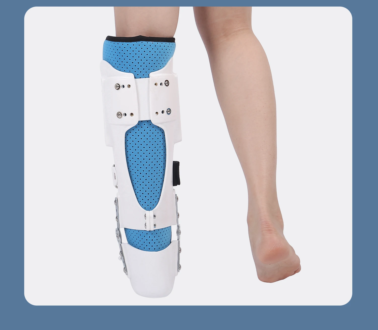 Adjustable Ankle Foot Brace Ankle Joint Postoperative Fixator Lower Leg ...
