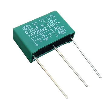 Made In Taiwan X1y2 Interference Suppression Film Capacitor X1 0.022uf ...