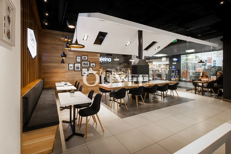 Customized Commercial Coffee Counters - Modern Design