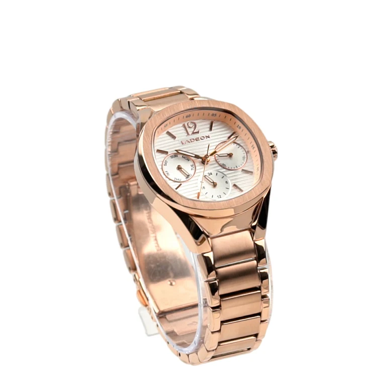 Luxury Quartz Wrist Watch Custom Stainless Steel Waterproof Bling ...