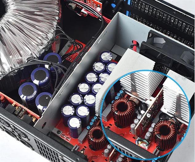 Stage Dj Speaker Power Amplifier 2 Channel Professional High Power ...