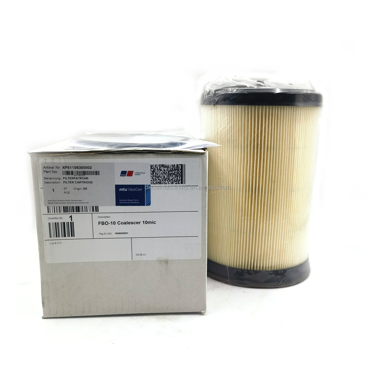 Genuine Mtu Xp51108300002 Filter Cartridge Original Parts For Mtu ...